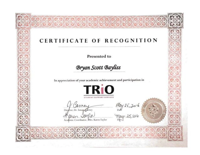 TRIO --Certificate | DOCX