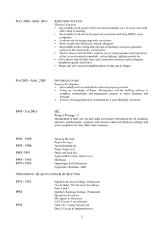 A P Rolfe CV March 2016 | DOCX