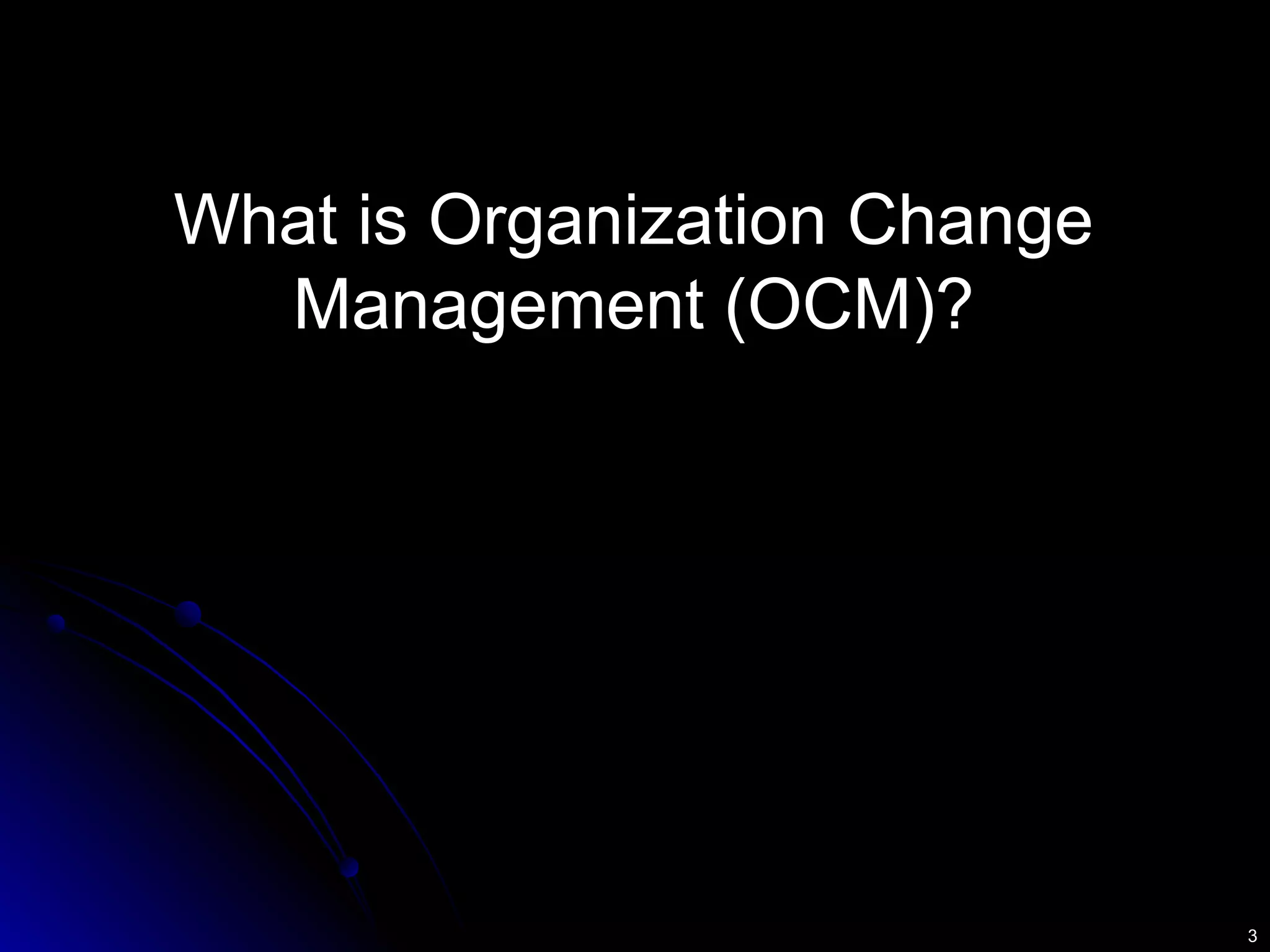 SAP Organization Change Management | PPT