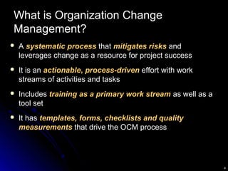 SAP Organization Change Management | PPT