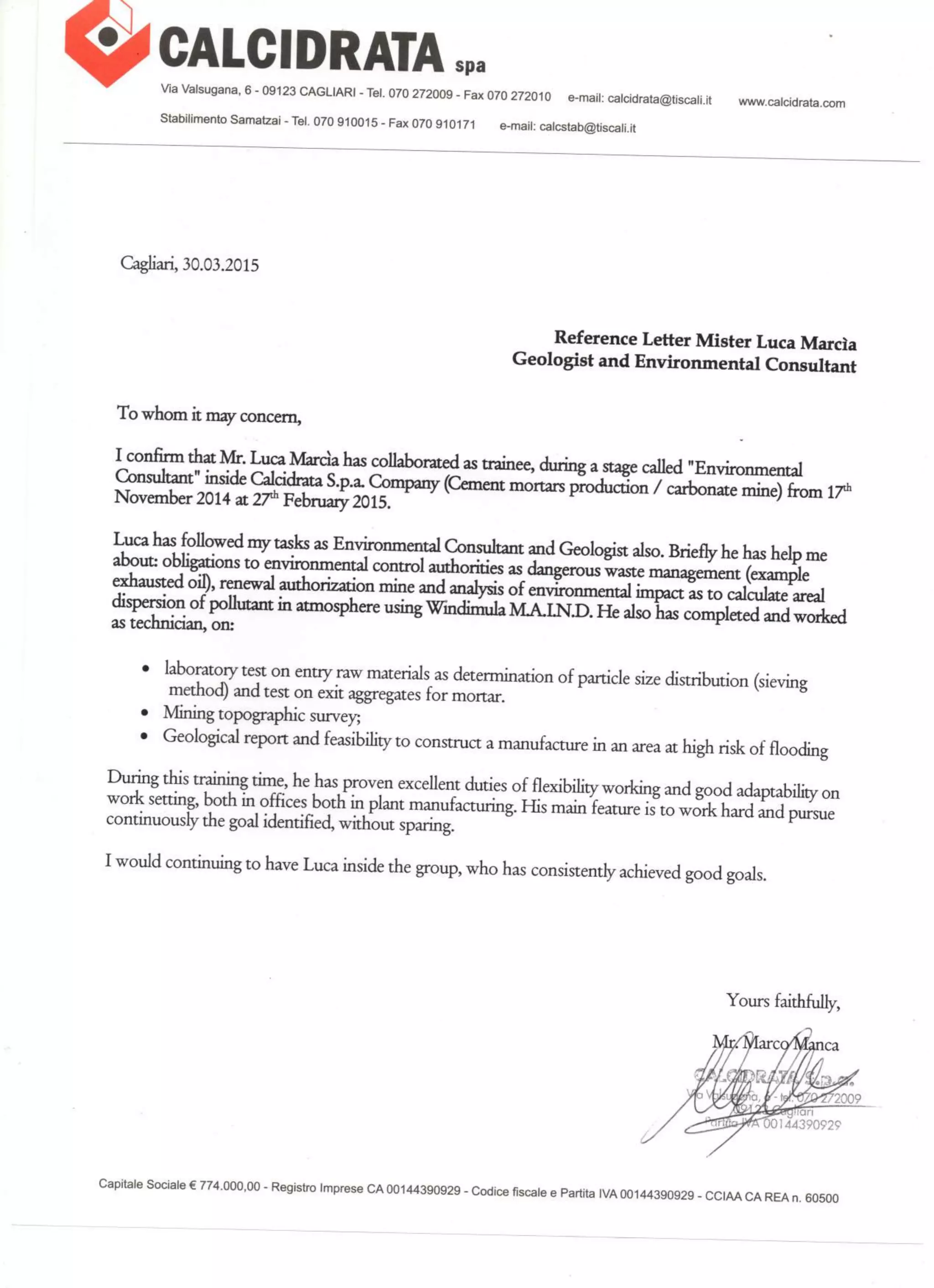 Reference Letter Calcidrata_compressed | PDF