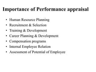 Performance appraisal | PPT
