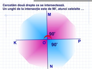 Drepte perpendiculare | PPT