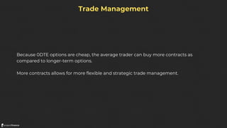 The book 0DTE Options Trading How it Works | PPT