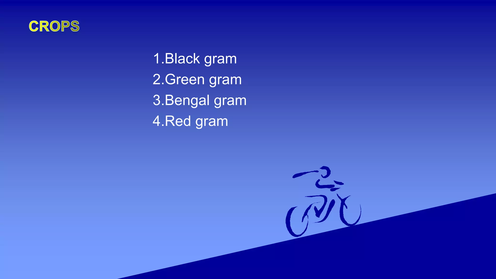 Foundation and certified seed production of Black gram, Green gram and ...