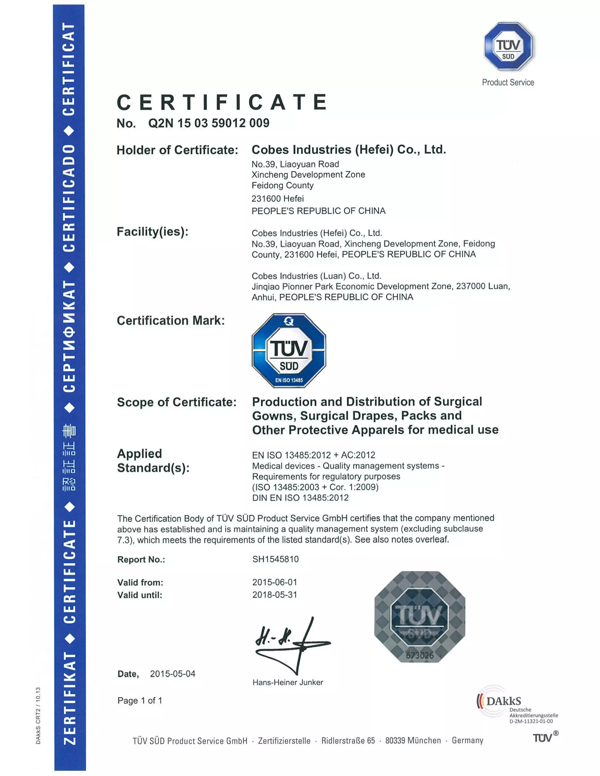 ISO 13458 for Cobes | PDF