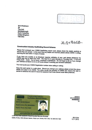 BARRY cv with certs00327720160418092235 | PDF