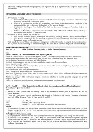 CV - S.Sankarasubramanian - Senior Planning Engineer | DOCX