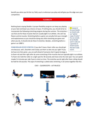 SUMMER CAMP | PDF | Participant Sports | Fitness and Exercise