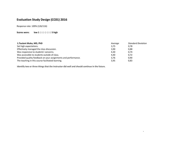 Evaluation Study Design MUKA | PPT