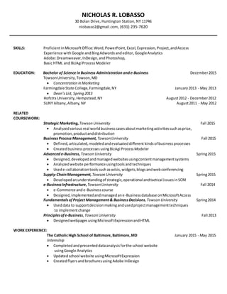 LobassoNick Resume final | DOCX