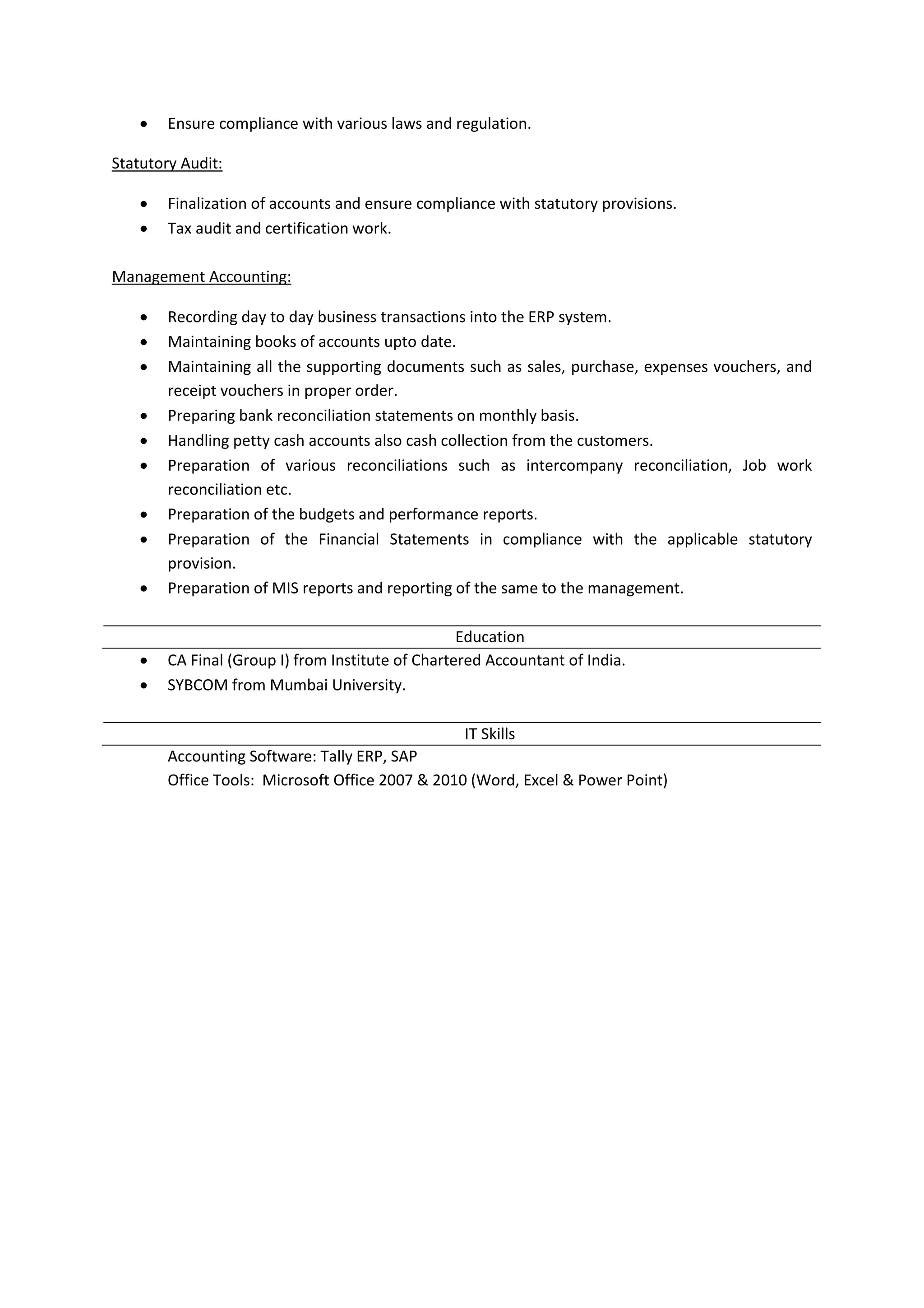 Tarun Shingala Profile | PDF