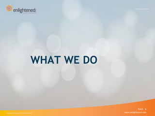 Enlightened Corporate Capabilities Deck | PDF