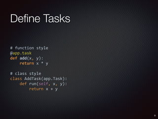 Celery - A Distributed Task Queue | PPT
