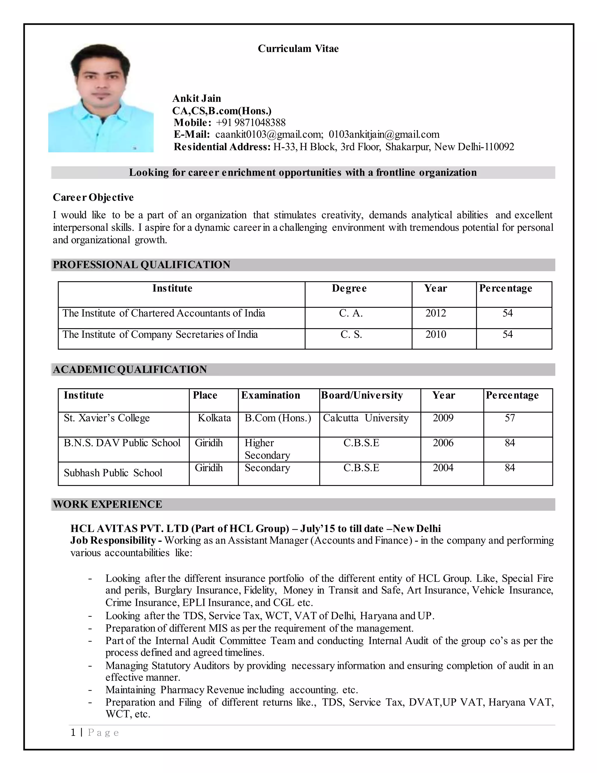 CV-Ankit_2016_2 | DOCX