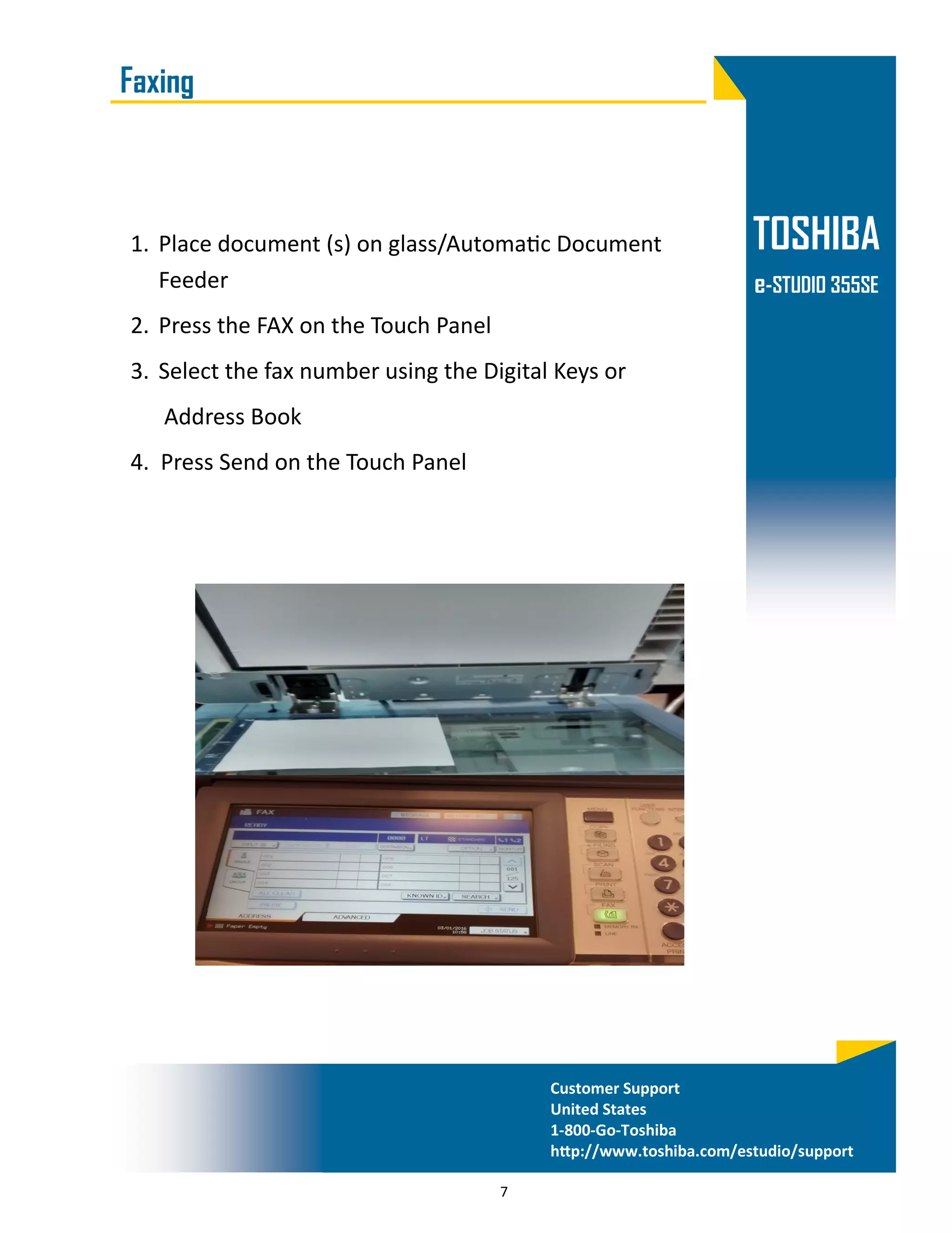 Toshiba printer Project | PDF