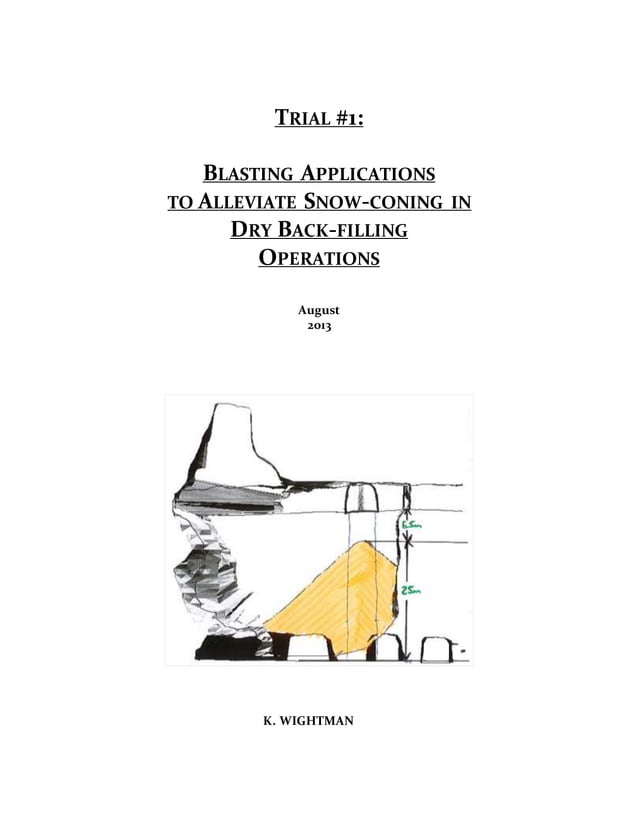 01 - Secondary Blasting Report - Trial 1 - LinkedIn | PDF