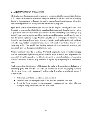 01 - Secondary Blasting Report - Trial 1 - LinkedIn | PDF