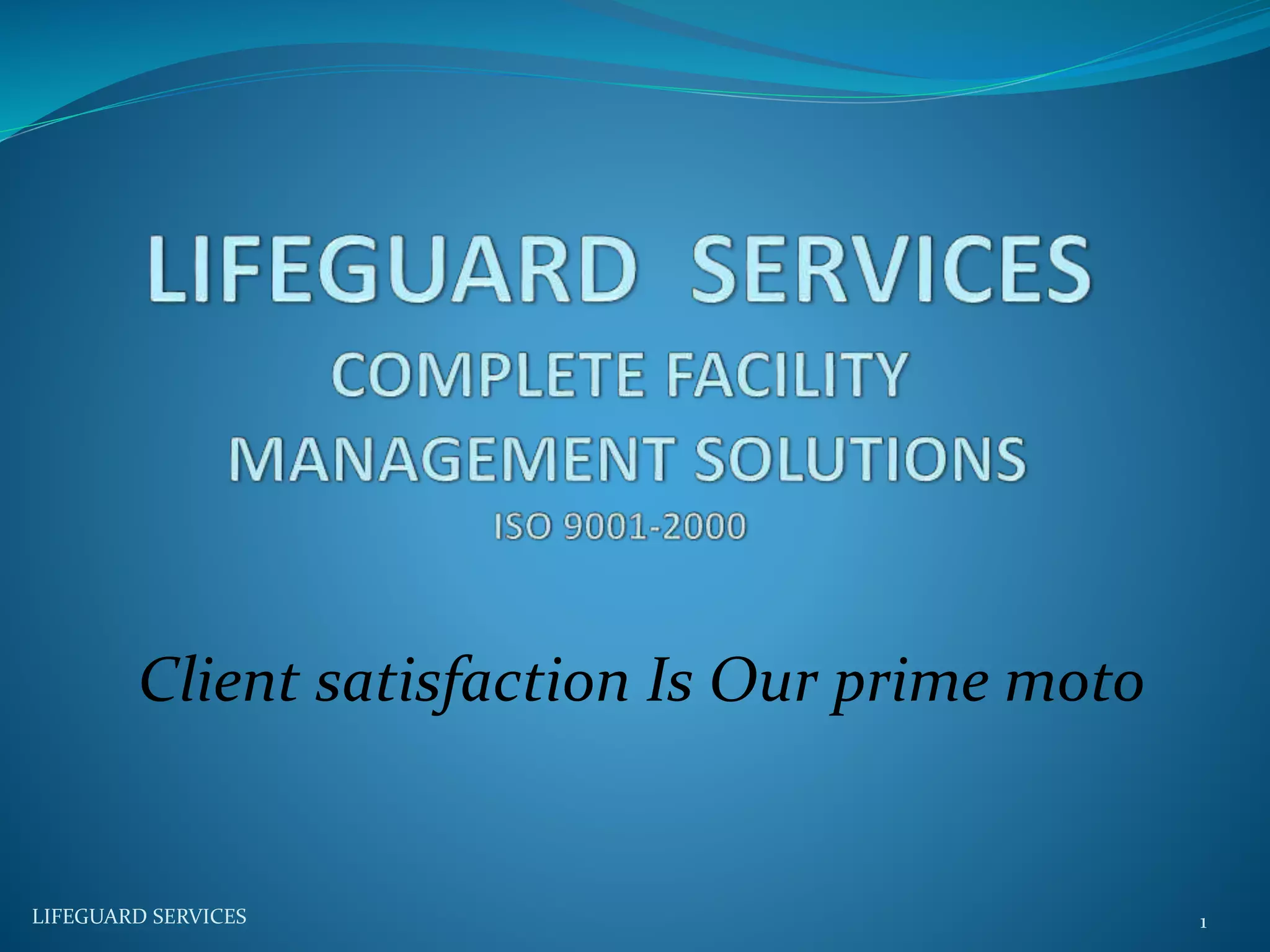 Lifeguard Profile ppt. | PPTX