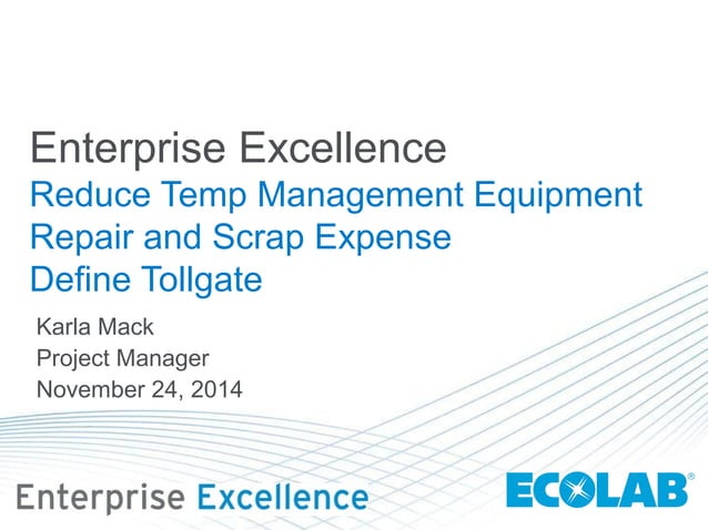 Tollgate Presentation | PPT