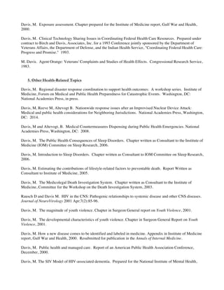 Dr. M. Davis_CV _Dec 1 2016 | PDF