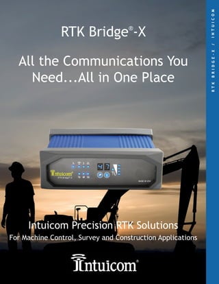 RTK Bridge-X Survey Brochure | PDF