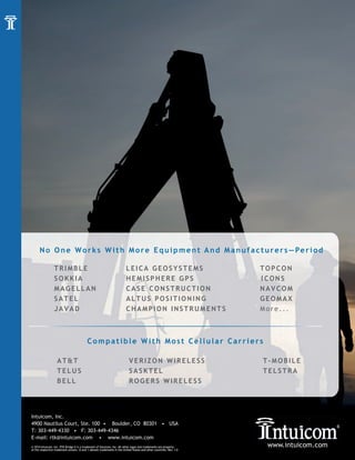 RTK Bridge-X Survey Brochure | PDF