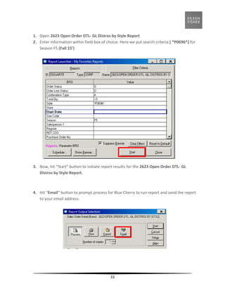 Blue Cherry BASIC TRAINING MANUAL | PDF