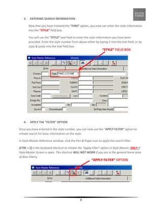 Blue Cherry BASIC TRAINING MANUAL | PDF