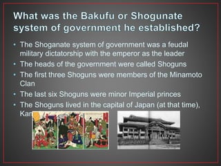 Kamakura dynasty | PPTX