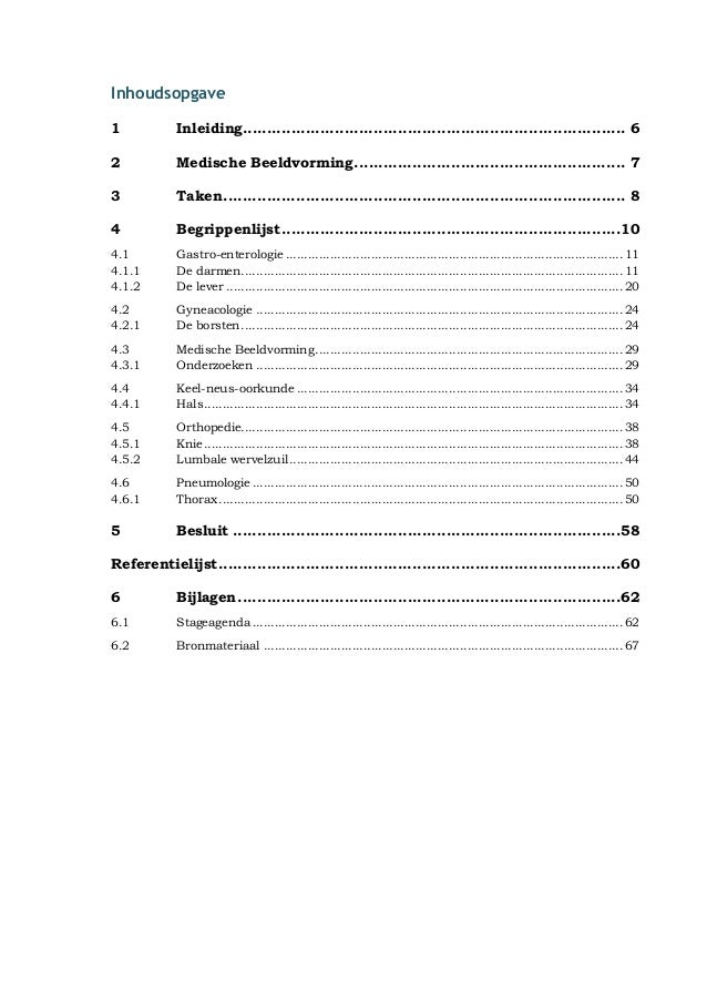 Stageverslag Inleiding