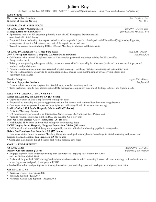 Julian Roy RN Resume | DOCX