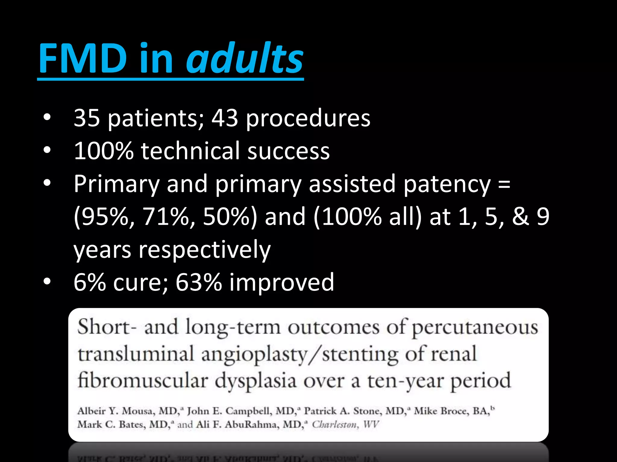 Peds Renal Artery Stenosis - HAWKINS | PPTX