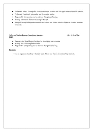 Priya resume | DOC