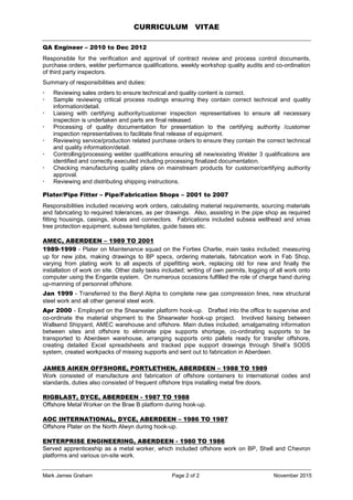 Mark Graham CV Nov 2015 | PDF