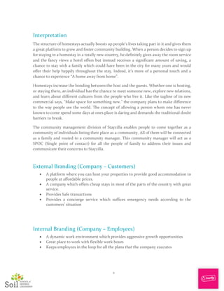 Internship Report_Stayzilla | PDF