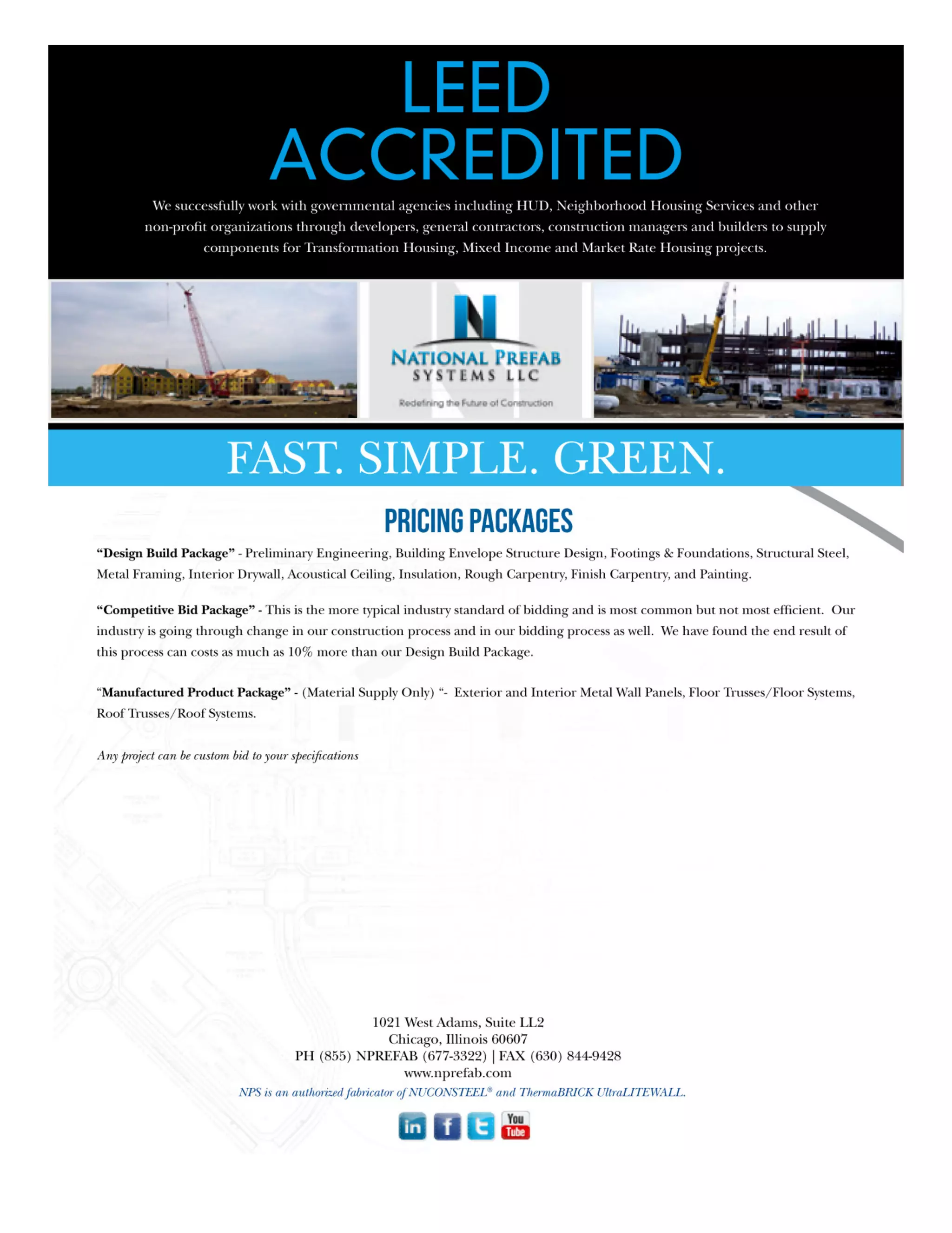 National Prefab Systems Brochure | PDF