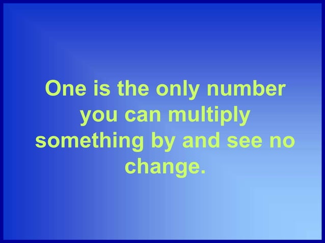 PROPERTIES OF MULTIPLICATION | PPT