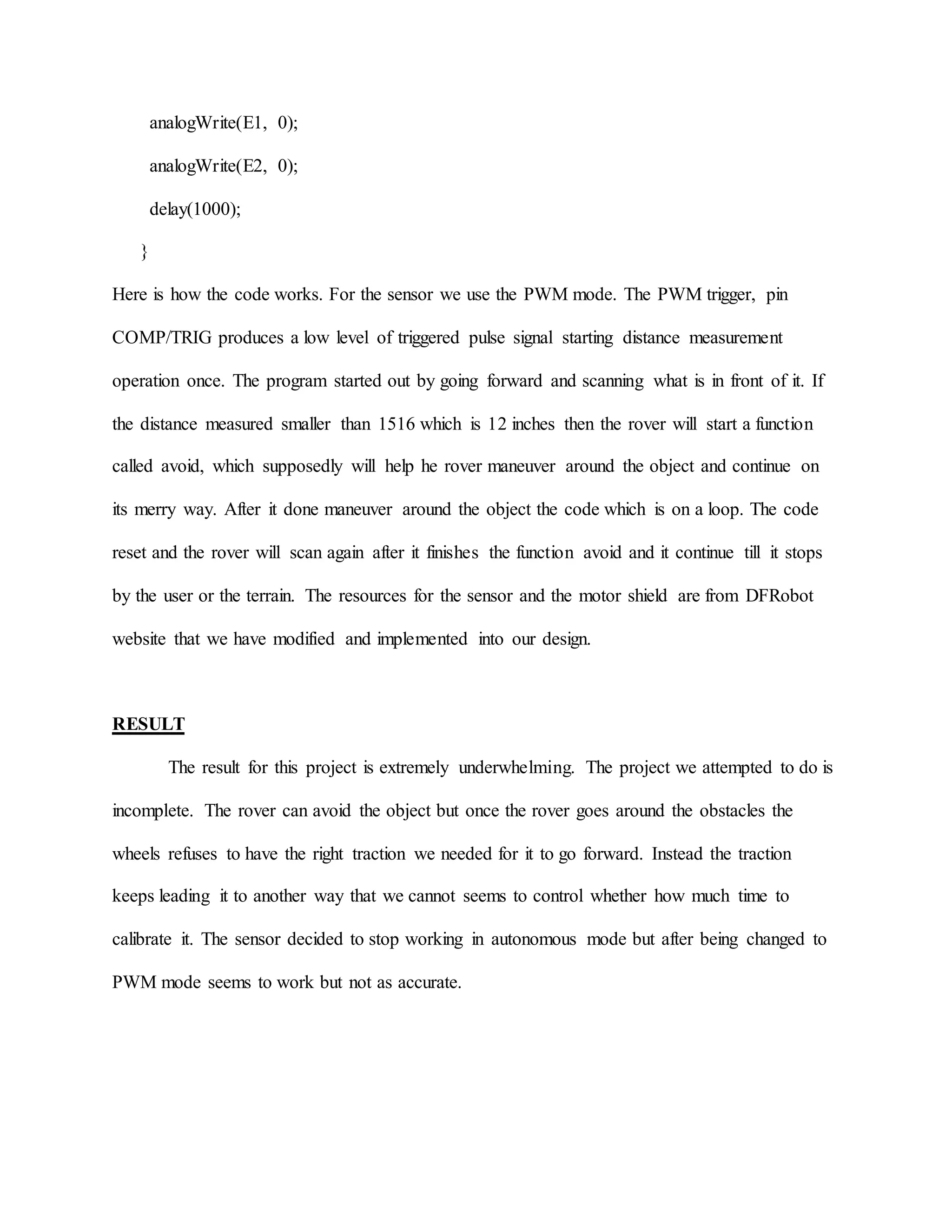 Arduino Final Project | PDF