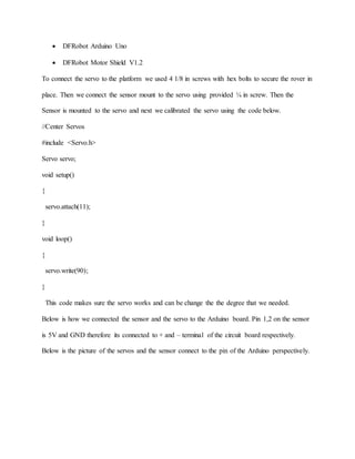 Arduino Final Project | DOCX