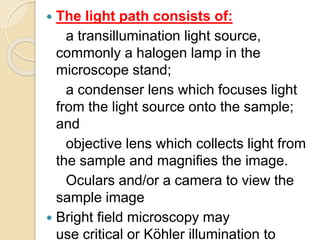Unit – 2 Microscopy | PPTX | Photography | Arts and Crafts