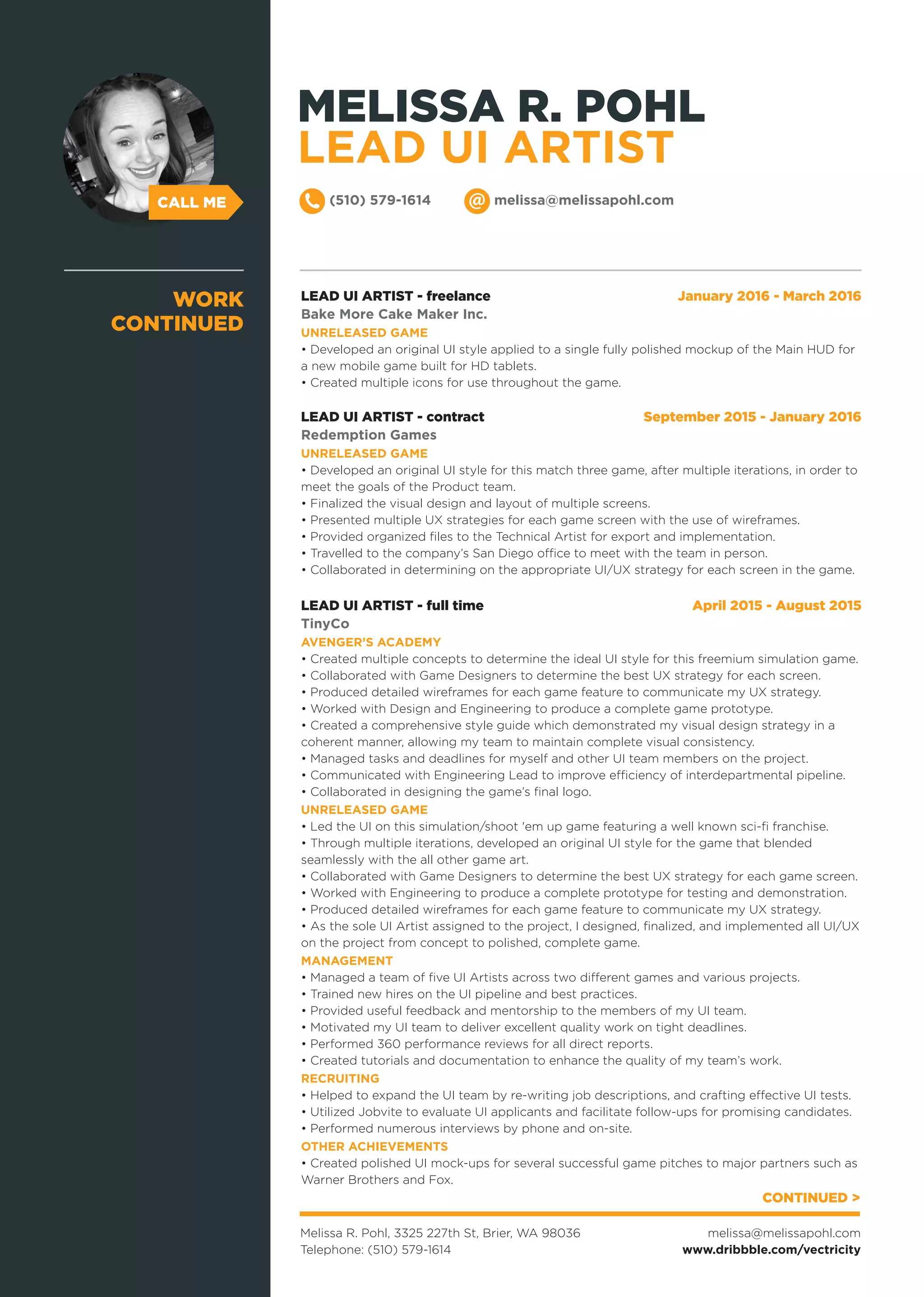 Melissa_R_Pohl_Resume_2016_LinkedIn | PDF