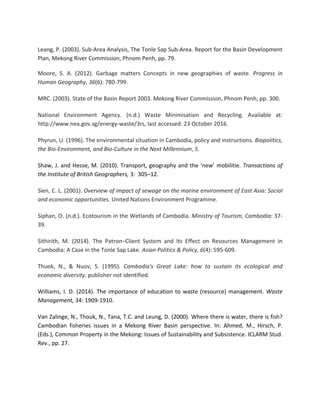 Waste on Water - Preliminary Research Paper | PDF