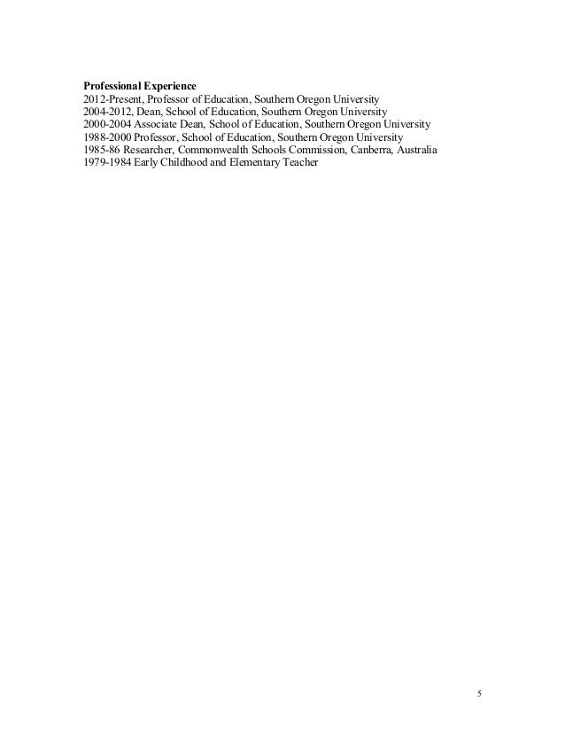 Brief Resume 2015 Brief Resume 2015