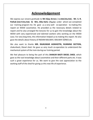 railway report dhiraj | PDF