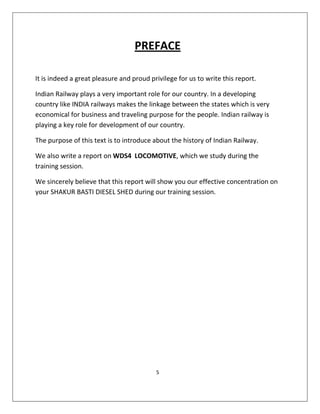 railway report dhiraj | PDF