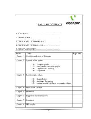 SUMMER INTERNSHIP PROJECT | PDF