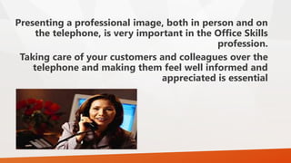 Telephone etiquette | PPTX
