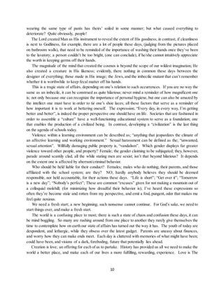 Workings of Man | DOCX | Christianity | Religion & Spirituality