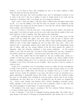 Workings of Man | DOCX | Christianity | Religion & Spirituality